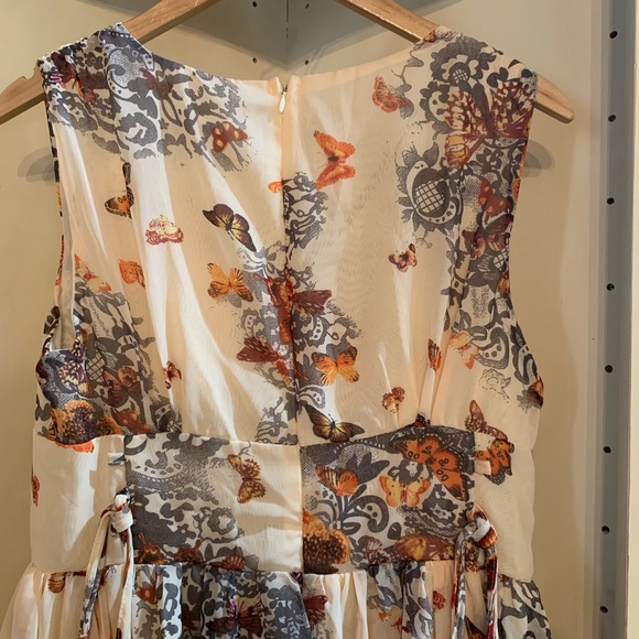 Migeer | Dresses | Migeer Xl Sleeveless Maxi Butterfly Dress V Neck ...